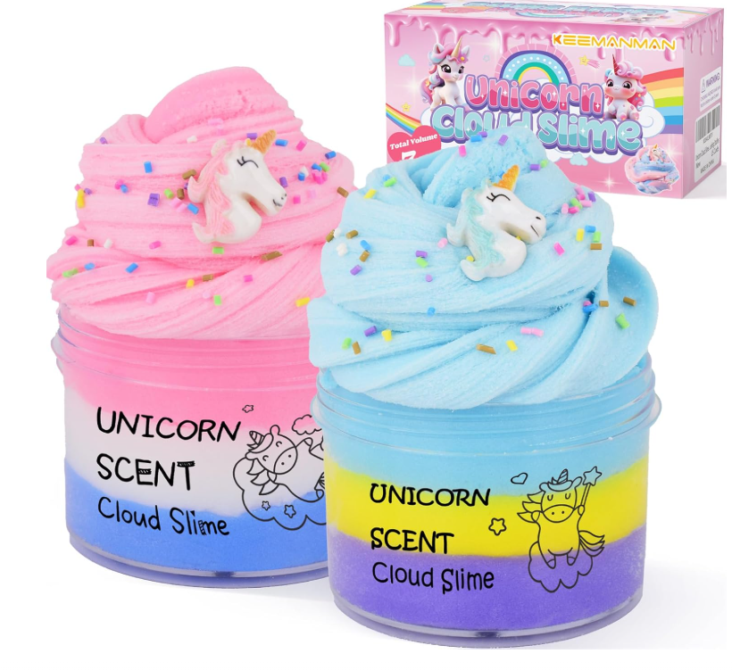 2 Pack Unicorn Sprinkle Whirl – Coco Slimes